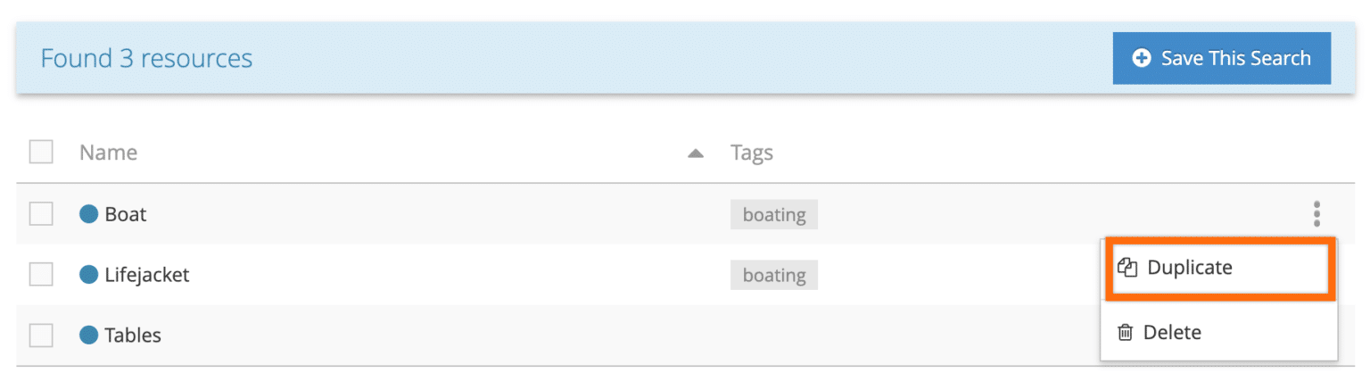 How To Duplicate A Resource Rezgo